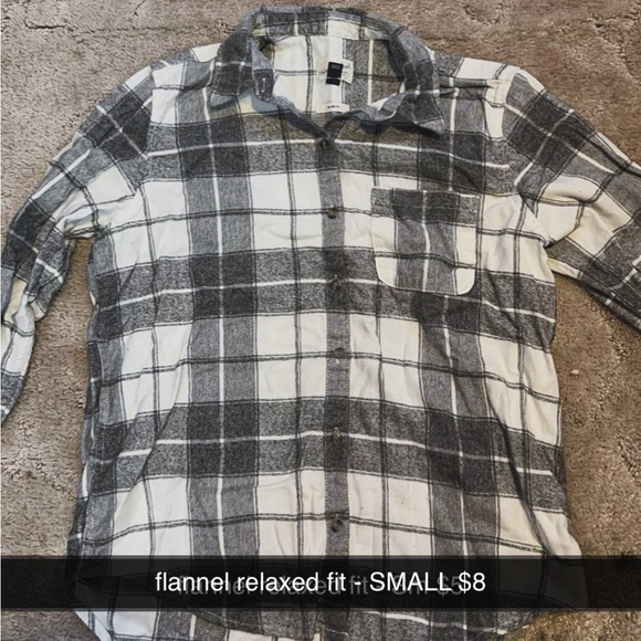 Target | Jackets & Coats | Target Flannel Relaxed Fit Small 5 | Poshmark